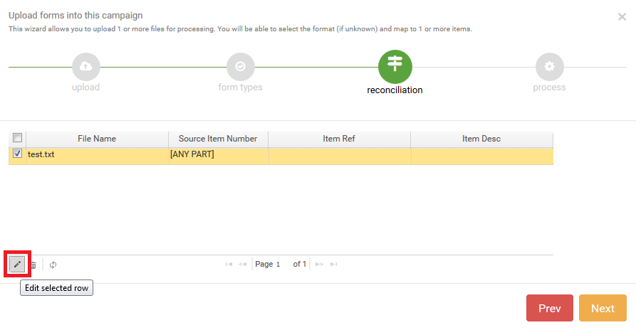 Manually importing Supplier data via a Workflow